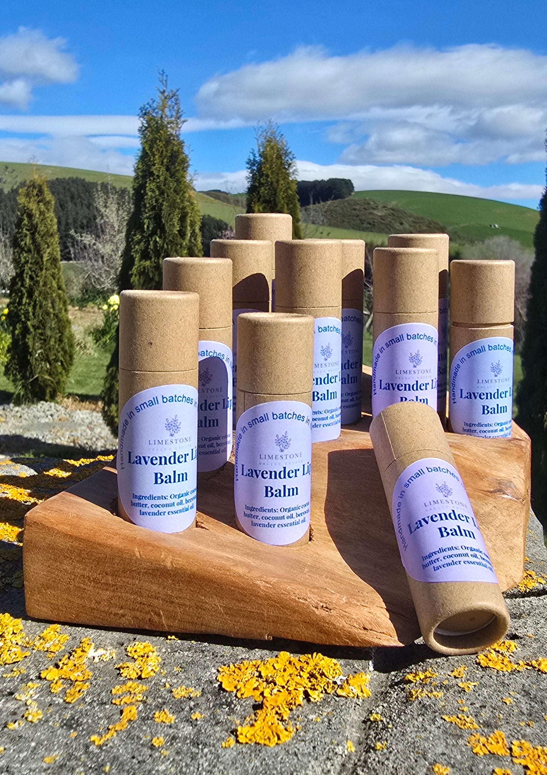 Lavender Lip Balm – Limestone Valley Estate